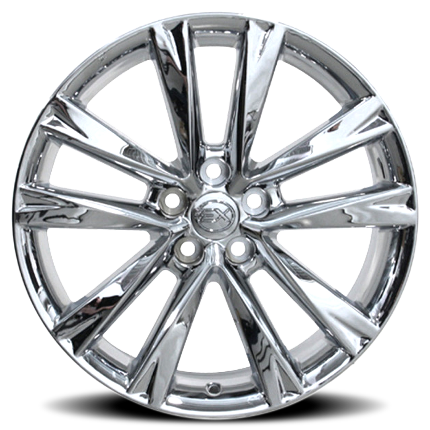 19" Replica Wheel LX24 Fits Lexus 19x7.5 Chrome Wheel – Wheels Below Retail