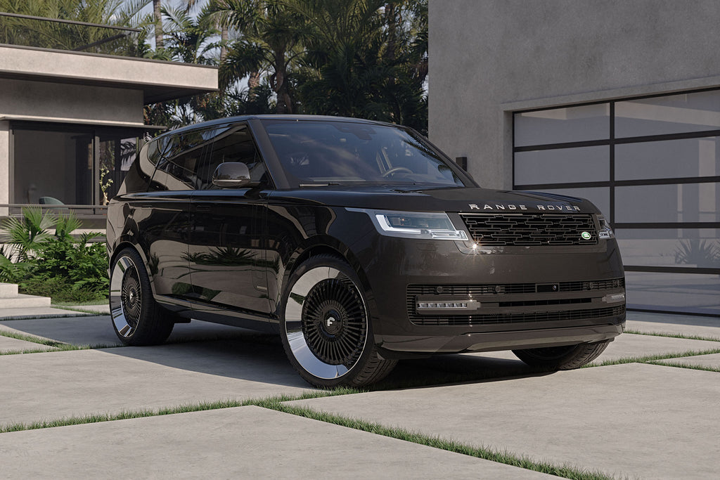 24x10 SET OF 4 FORGIATO TRIMESTRE-SLANT for 2022 Range Rover (Slant Li ...