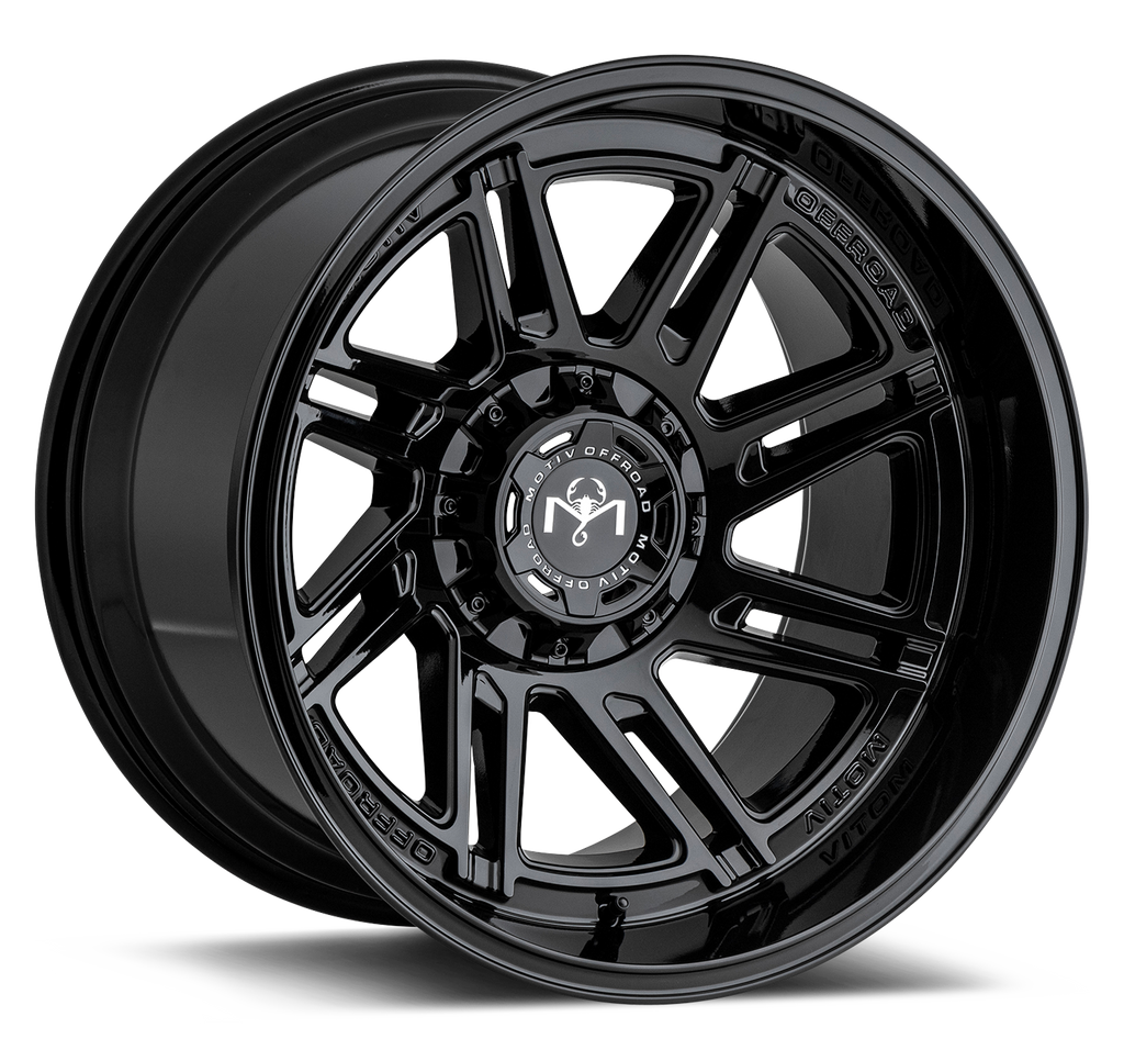 Motiv Off Road MILLENIUM 22X10 -12 8X170 Gloss Black | Wheels Below Retail