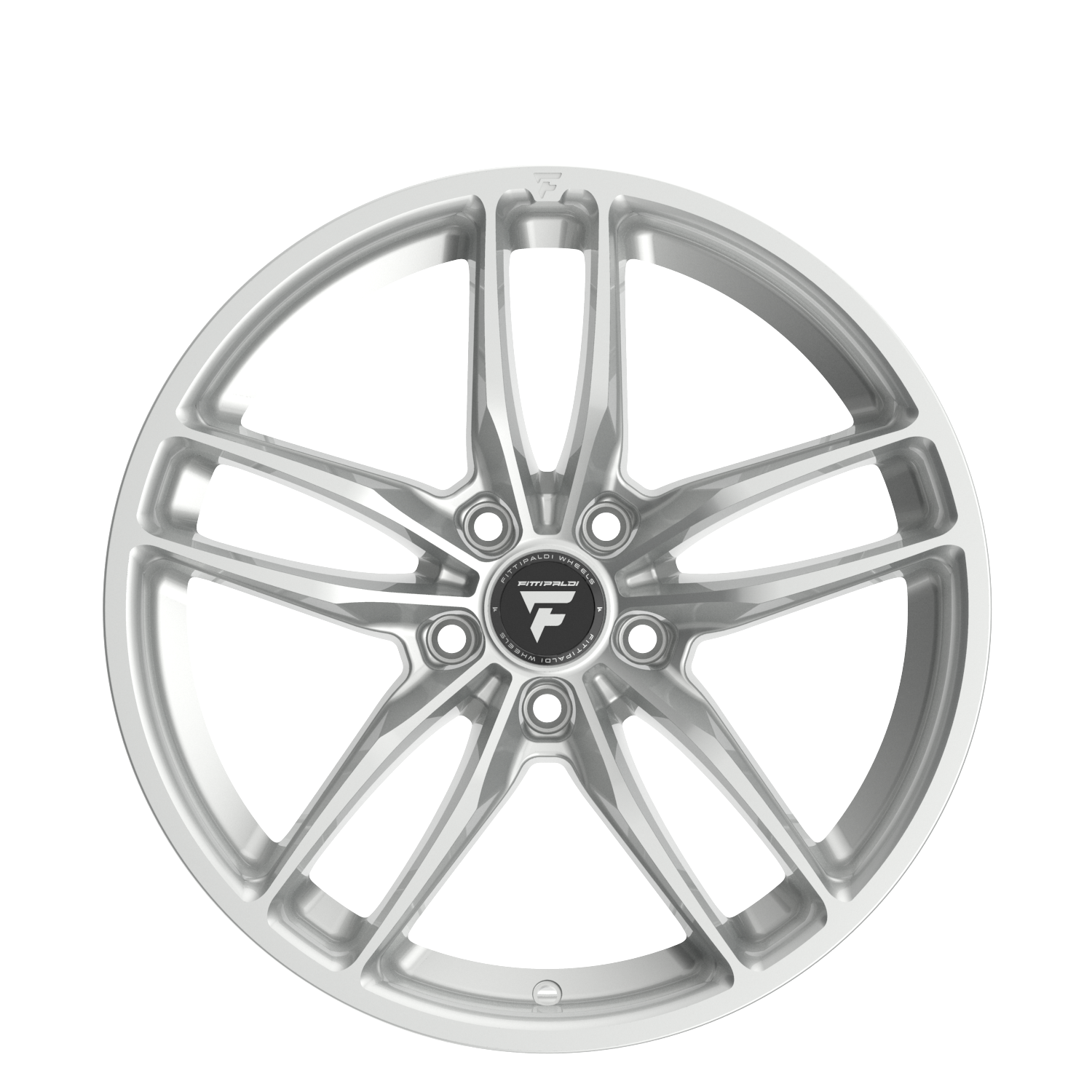 FITTIPALDI 361S 18X8 +25 5X112 Brushed Silver – Wheels Below Retail