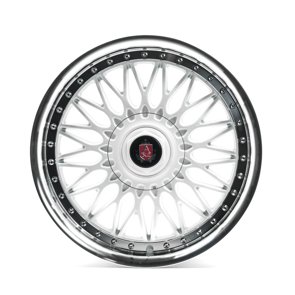 AXE EX10 18X8 40 BLANK WHITE – Wheels Below Retail