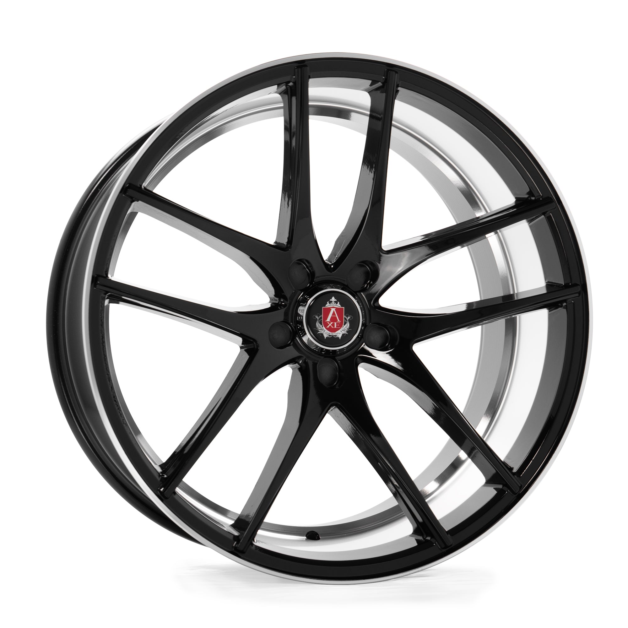 AXE EX19 20X10 45 5X114 GLOSS BLACK – Wheels Below Retail