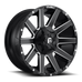 Fuel 1PC D616 CONTRA 20x9 20 5x127/5x139.7/5x5.0/5.5 MATTE BLACK MILLED ...