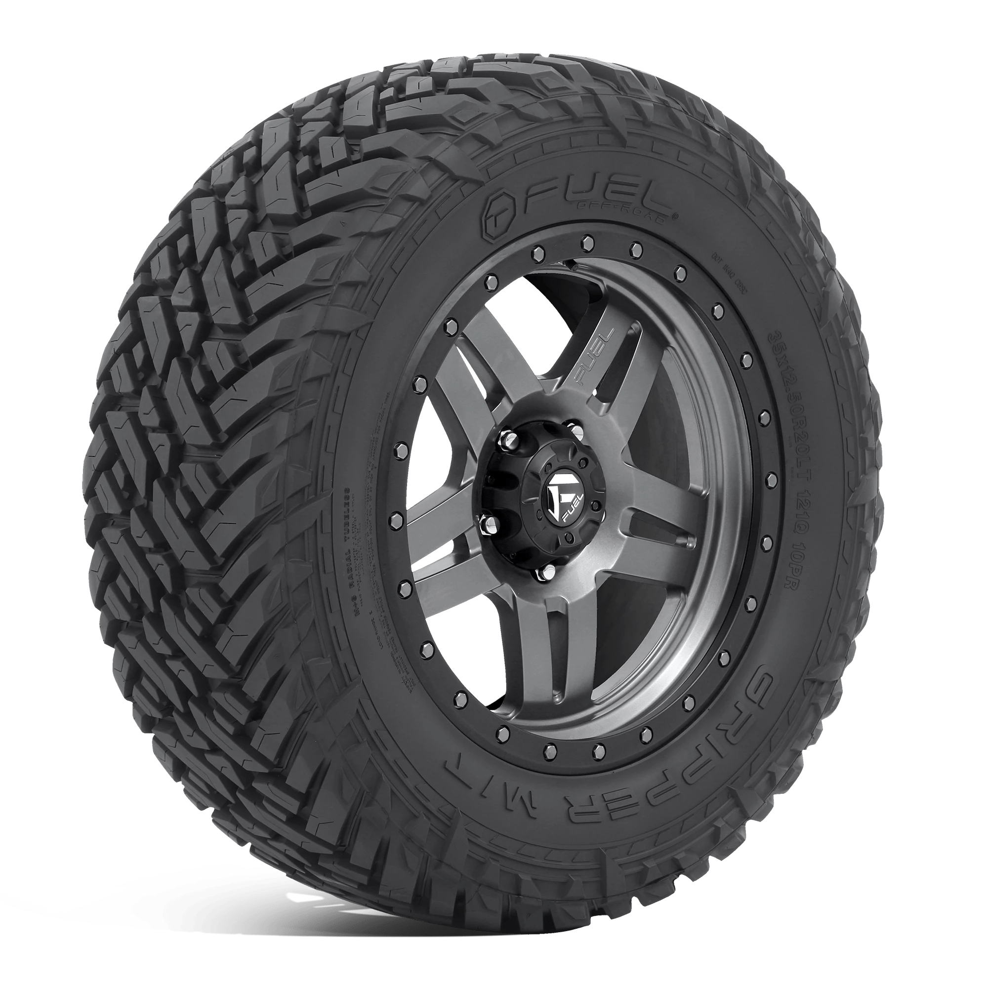 FUEL MUD GRIPPER 38X15.50R20LT Tires – Wheels Below Retail