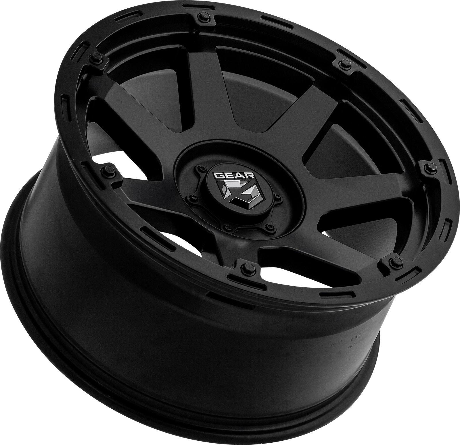 Gear Off Road 753SB BARRICADE 16X8 +00 6X5.50 Black | Wheels Below Retail