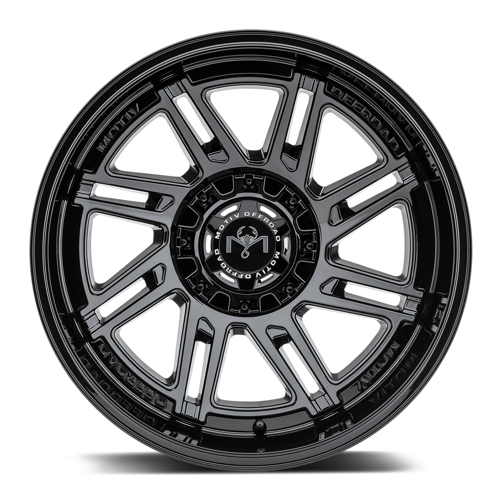 Motiv Off Road MILLENIUM 20X10 -12 8X6.50 Gloss Black | Wheels Below Retail
