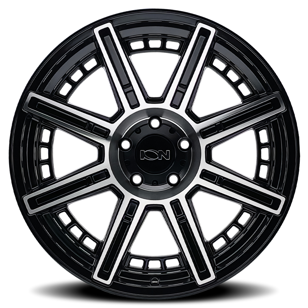 ION 149 20x9 -12 5x139.7 BLACK MACHINED – Wheels Below Retail