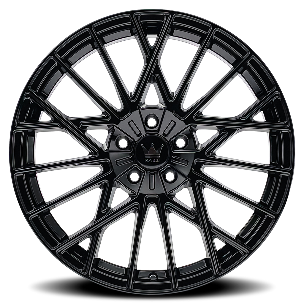 MAZZI JINX 18x8 40 5x120 GLOSS BLACK – Wheels Below Retail
