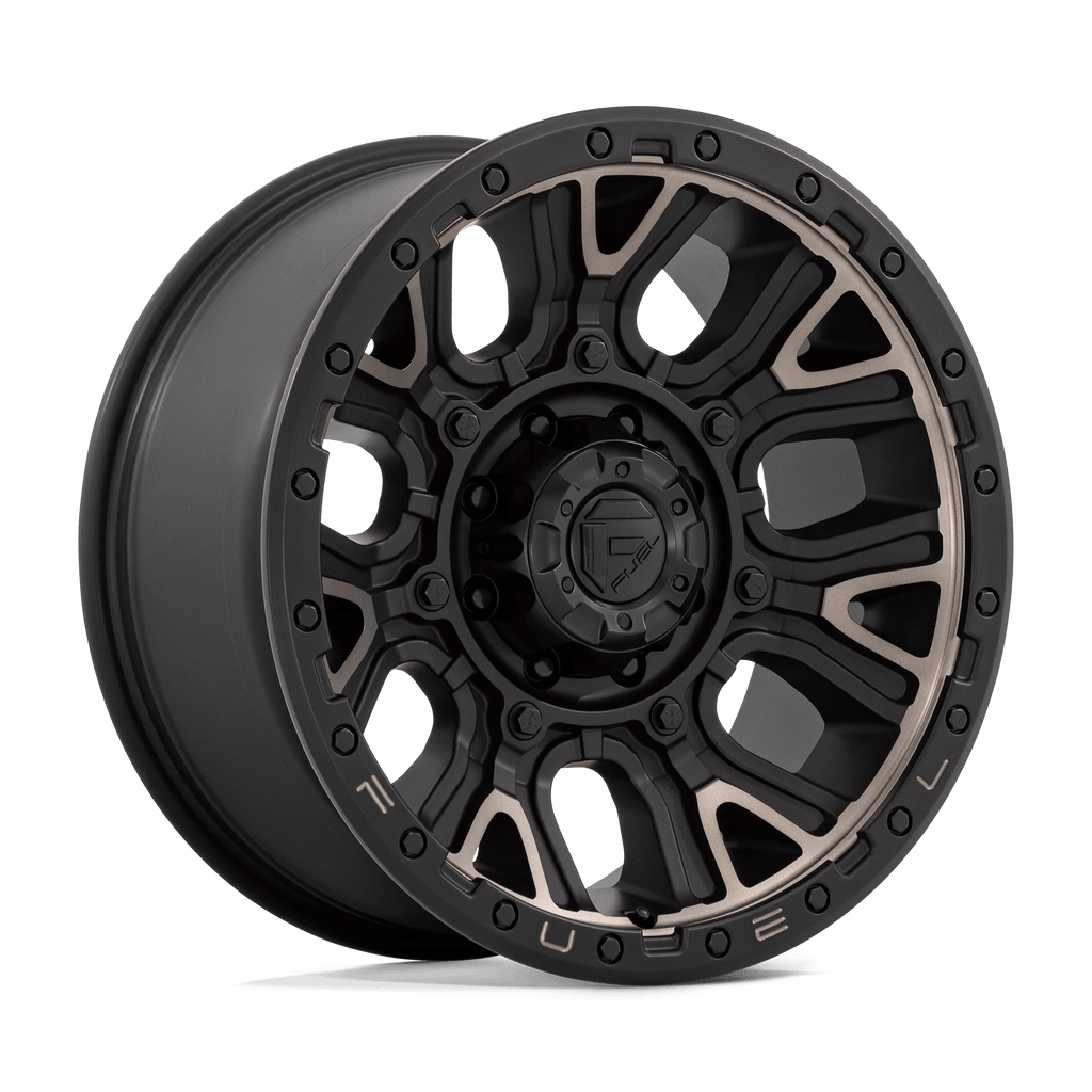 FUEL D824 TRACTION 20X9 8X6.5 M-BLK-DDT 1MM | Wheels Below Retail