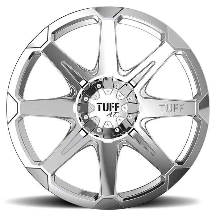 Tuff T05 22X10 -20 8X165.1/8X6.5 CHROME | Wheels Below Retail