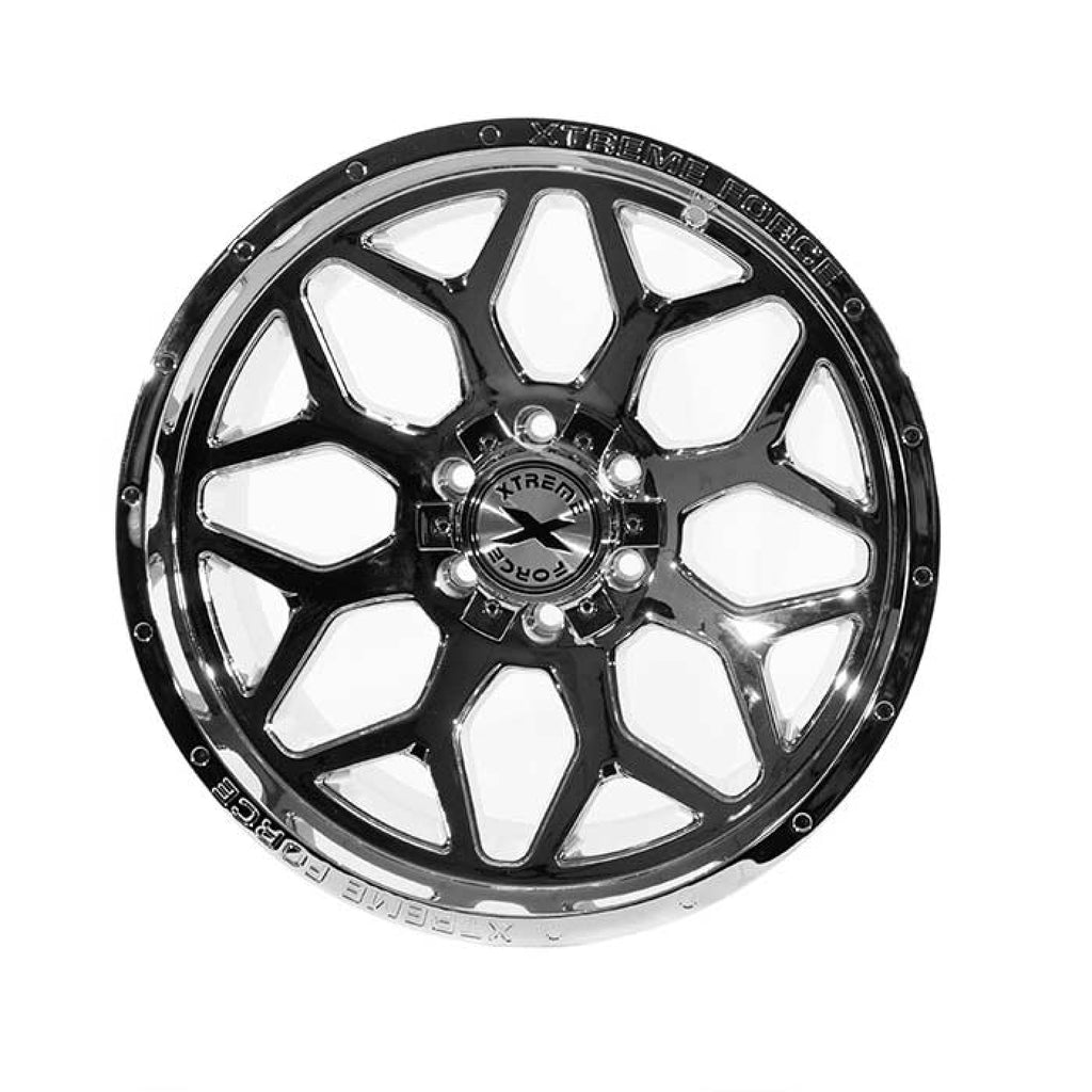 Xtreme Force XF-12 22x12 -51 5x127 (5x5)/5x139.7 (5x5.5) Chrome ...